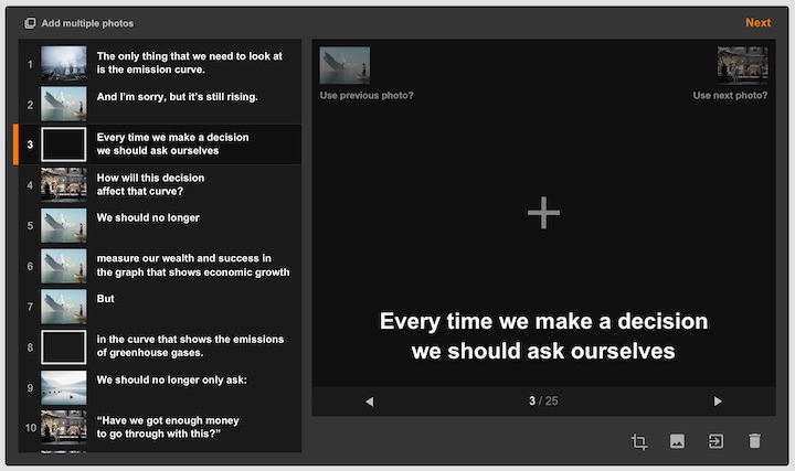 The writing tool on Photory makes it easy for you to write poetry on a ...